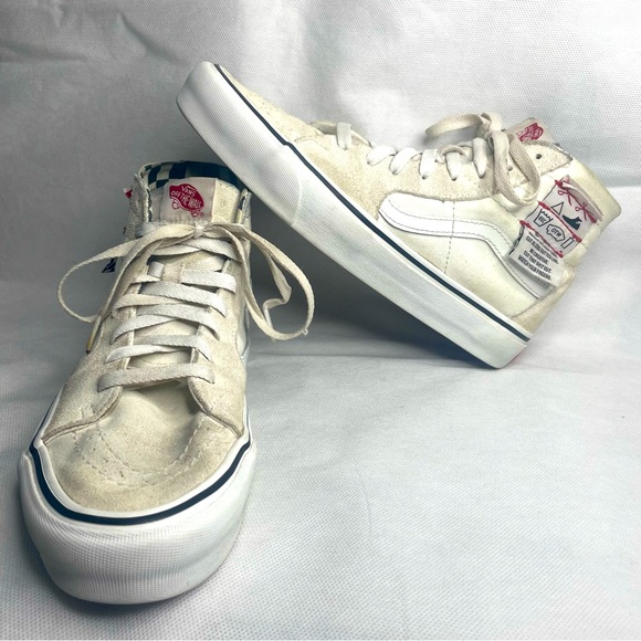 Vans | Shoes | Vans Old Skool Sk8 Hi Tapered Diy Suede Sneakers Mens Us ...